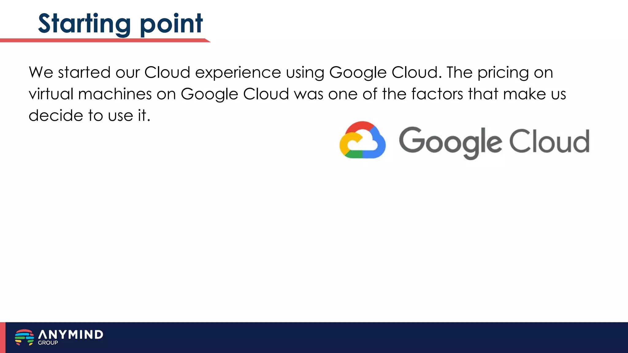 AnyMind Group Tech Talk - Microservices architecture with AWS | PPT