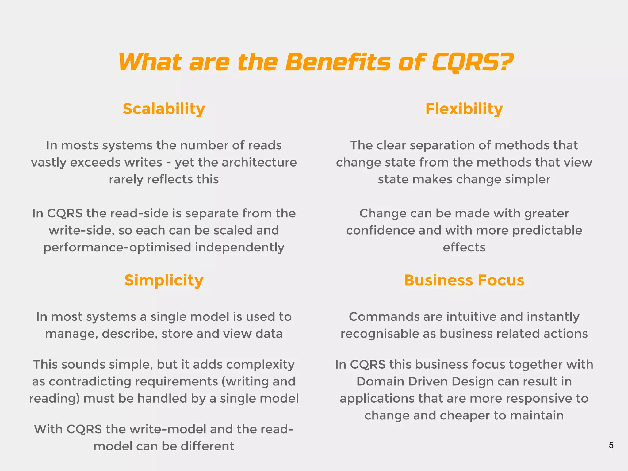 Microservice Architecture with CQRS and Event Sourcing | PDF