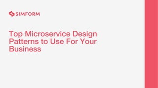 Microservice Design Patterns.pdf