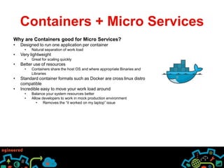 Micro services and Containers | PPTX