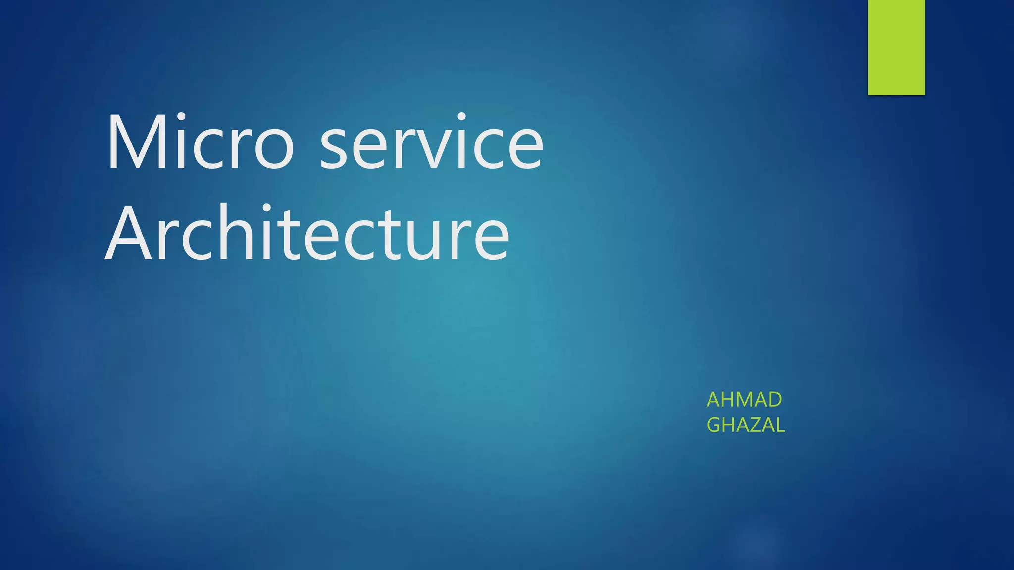 Microservices | PPT