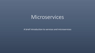 Microservices | PPT