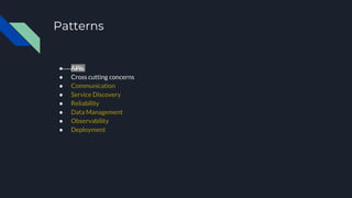 Enterprise Microservices | PPTX