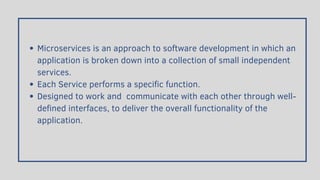 Micro Services.pdf | Computer Software and Applications | Computing