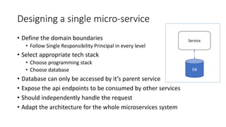 Microservices: A developer's approach | PPTX