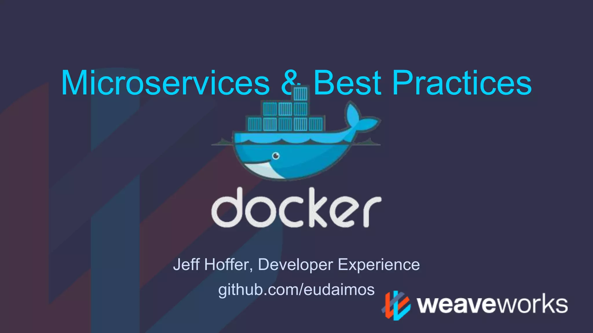 Microservices and Best Practices | PPTX