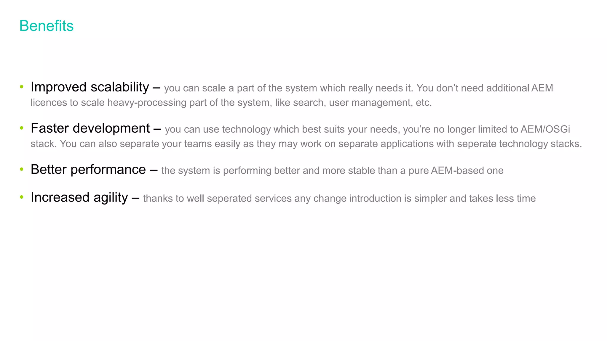 Microservices Architecture for AEM | PDF