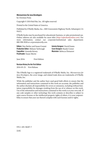 Microservices for-java-developers | PDF