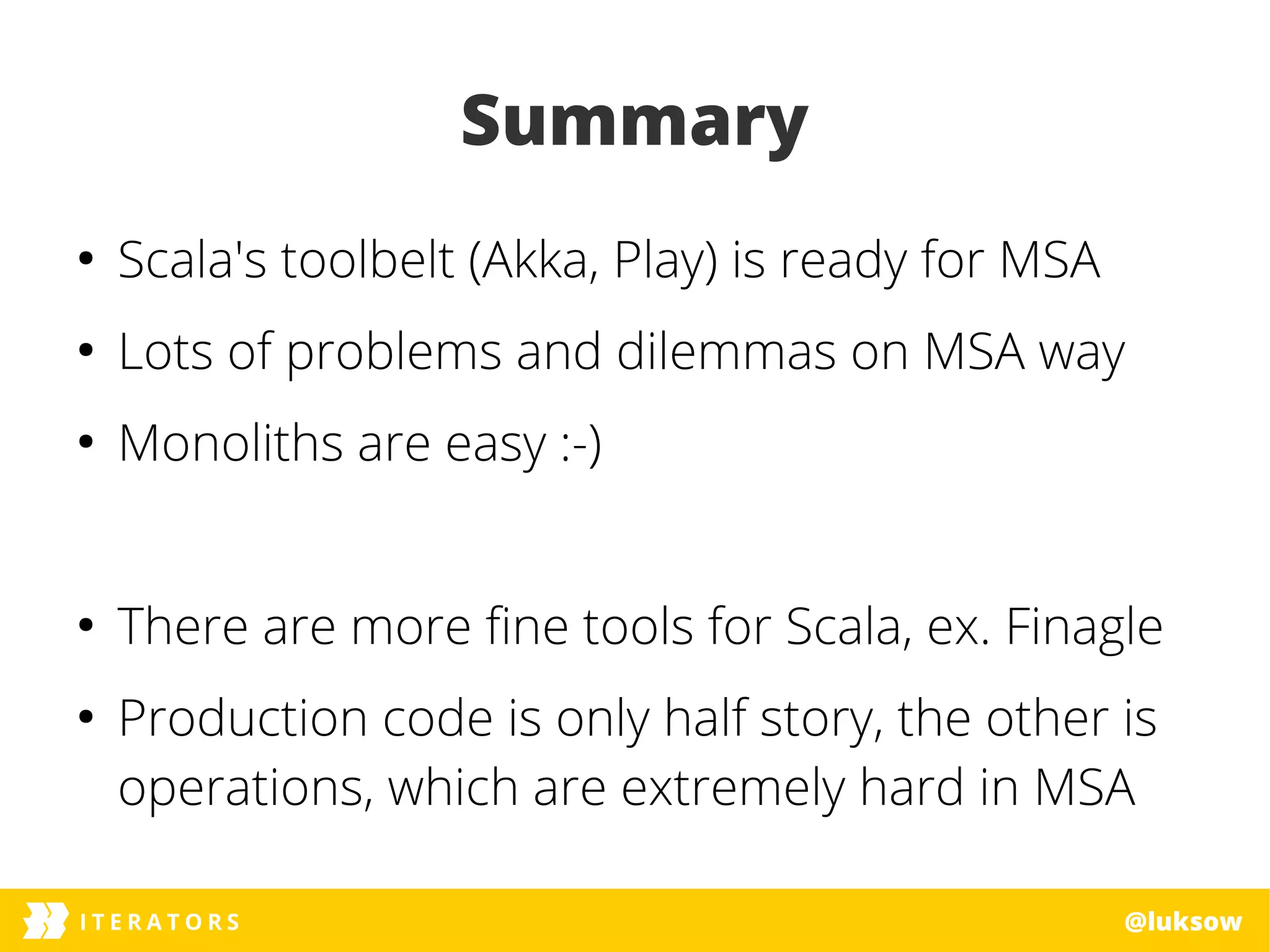 Microservices in Scala - theory & practice | PDF | Web Development | Internet