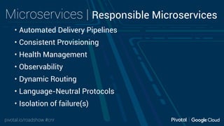 Cloud-Native Roadshow - Microservices - London | PDF | Cloud Computing | Internet