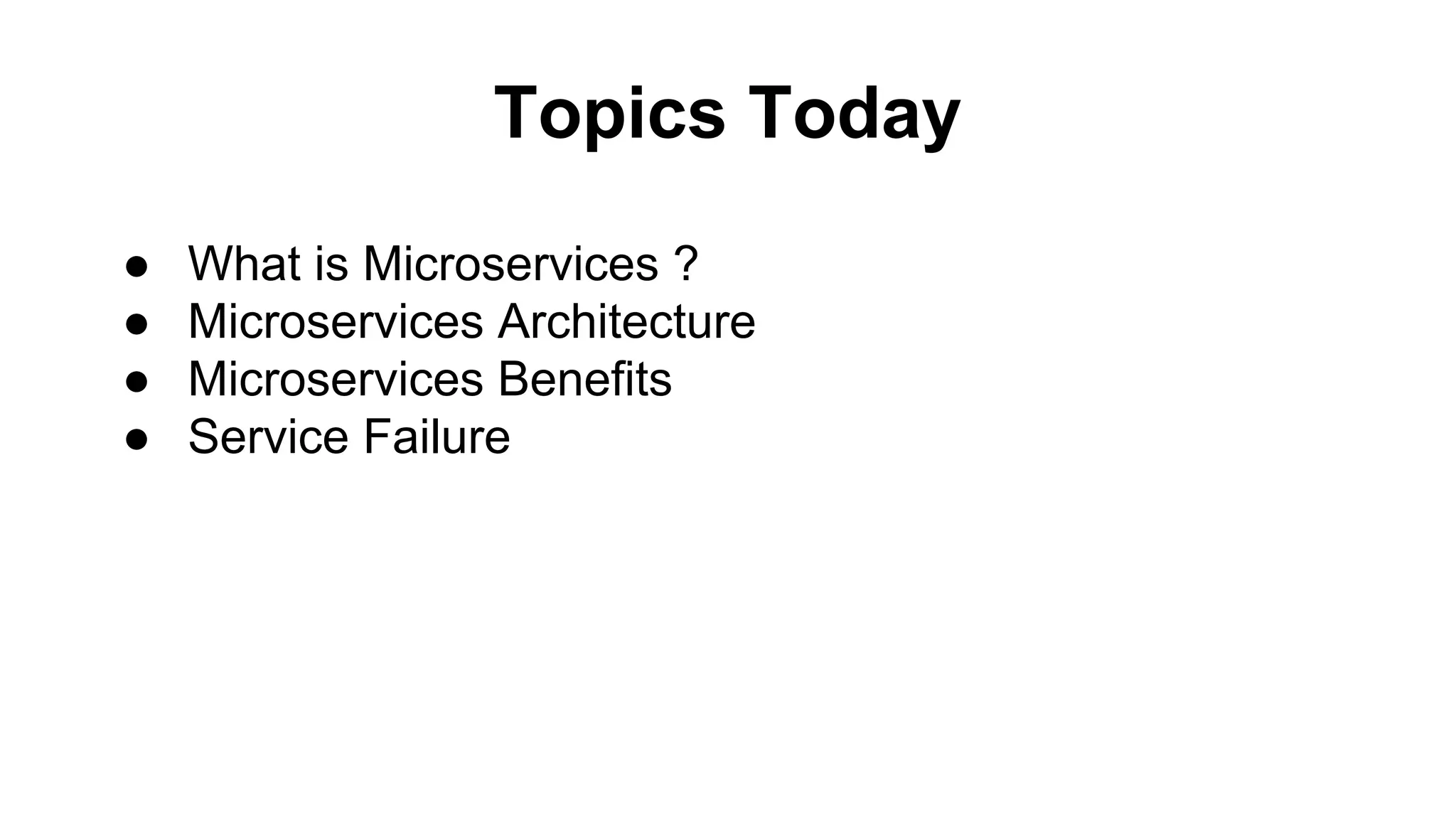 MicroServices: Advantages ans Disadvantages | PPT