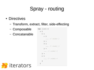 Microservices in Scala: Spray | PPT