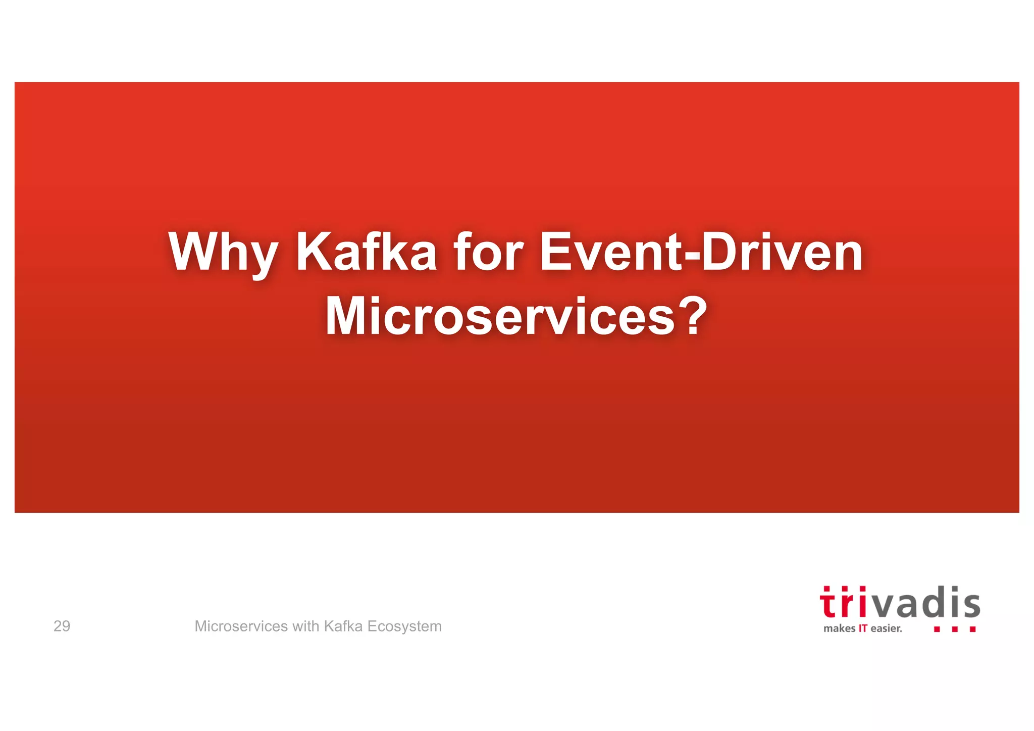 Microservices with Kafka Ecosystem | PPT