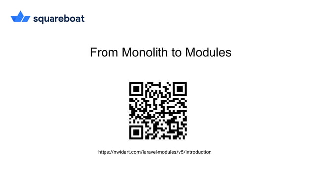 Tech Talk on Microservices at Squareboat | PPT