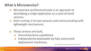Building Services with WSO2 Microservices Framework for Java | PPT