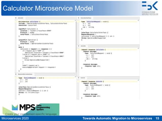Towards Automatic Migration to Microservices | PPTX | Programming ...