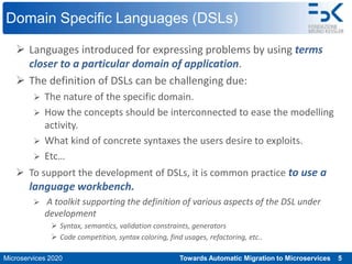 Towards Automatic Migration to Microservices | PPTX | Programming ...