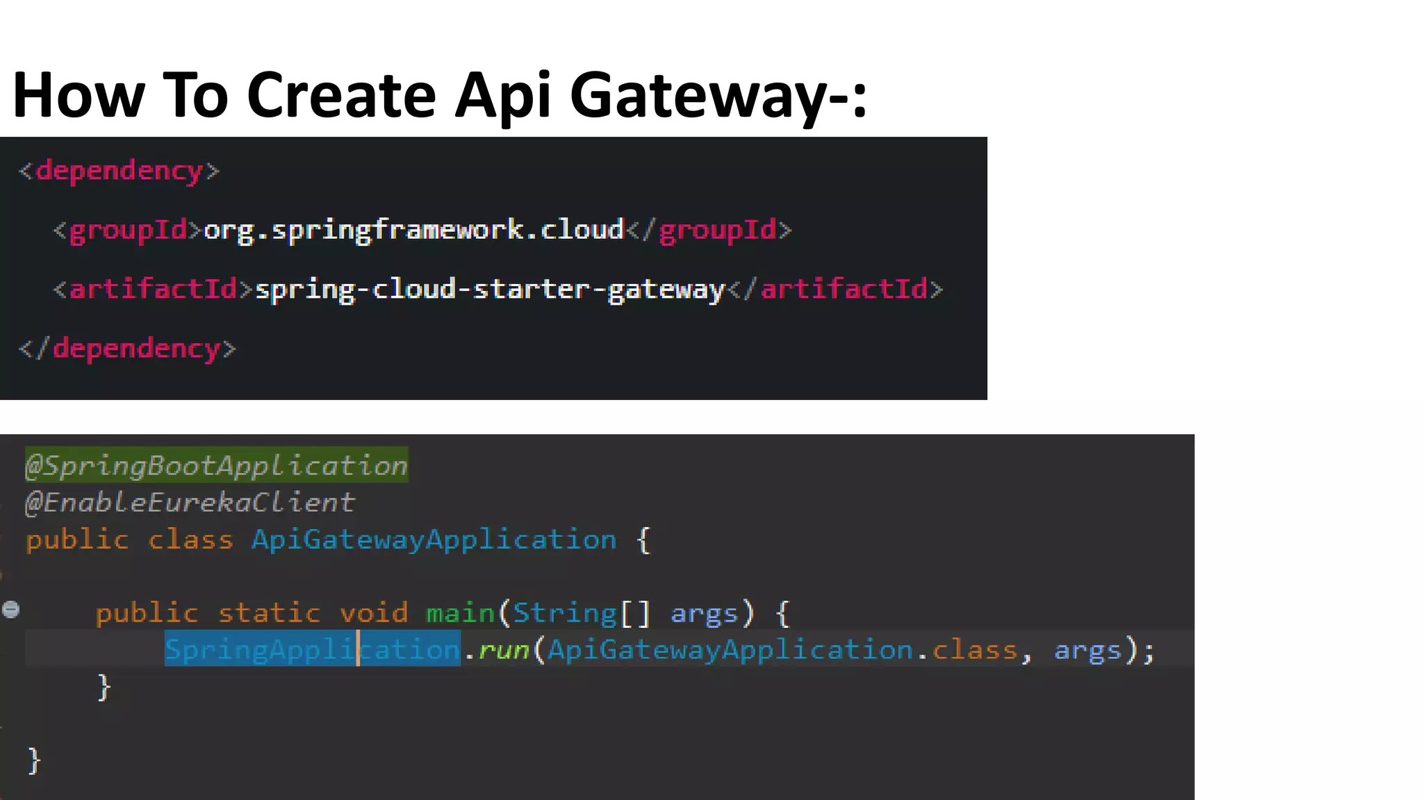 Microservices Api Gateway Eureka Serverpptx