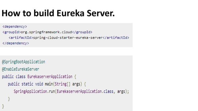 Microservices Api Gateway Eureka Server.pptx | Cloud Computing | Internet
