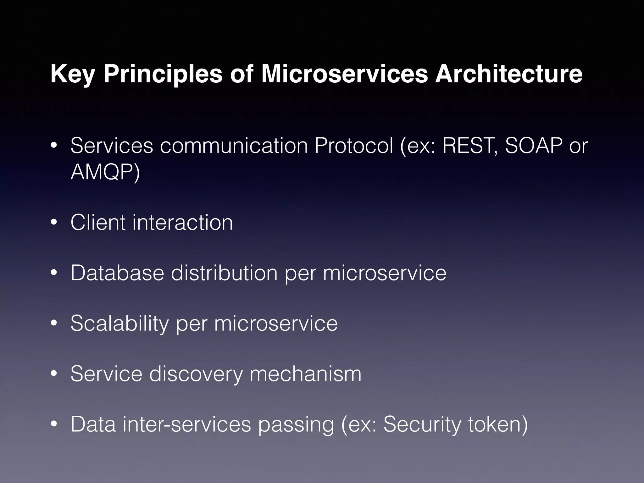 Microservices architecture | PPT