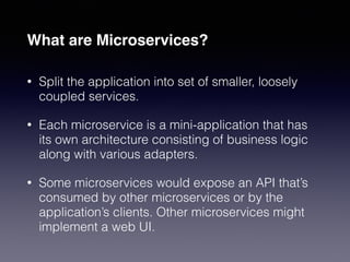 Microservices architecture | PPT