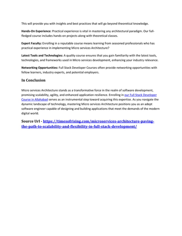 Micro services Architecture | PDF | Information Services Industry | Industries