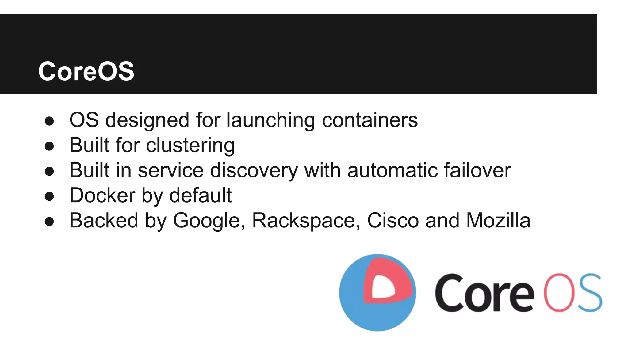 Microservices Architecture and Containers. | PPTX