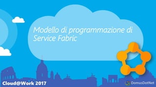 Microservices architecture & Service Fabric | PPTX