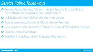 Microservices architecture & Service Fabric | PPT
