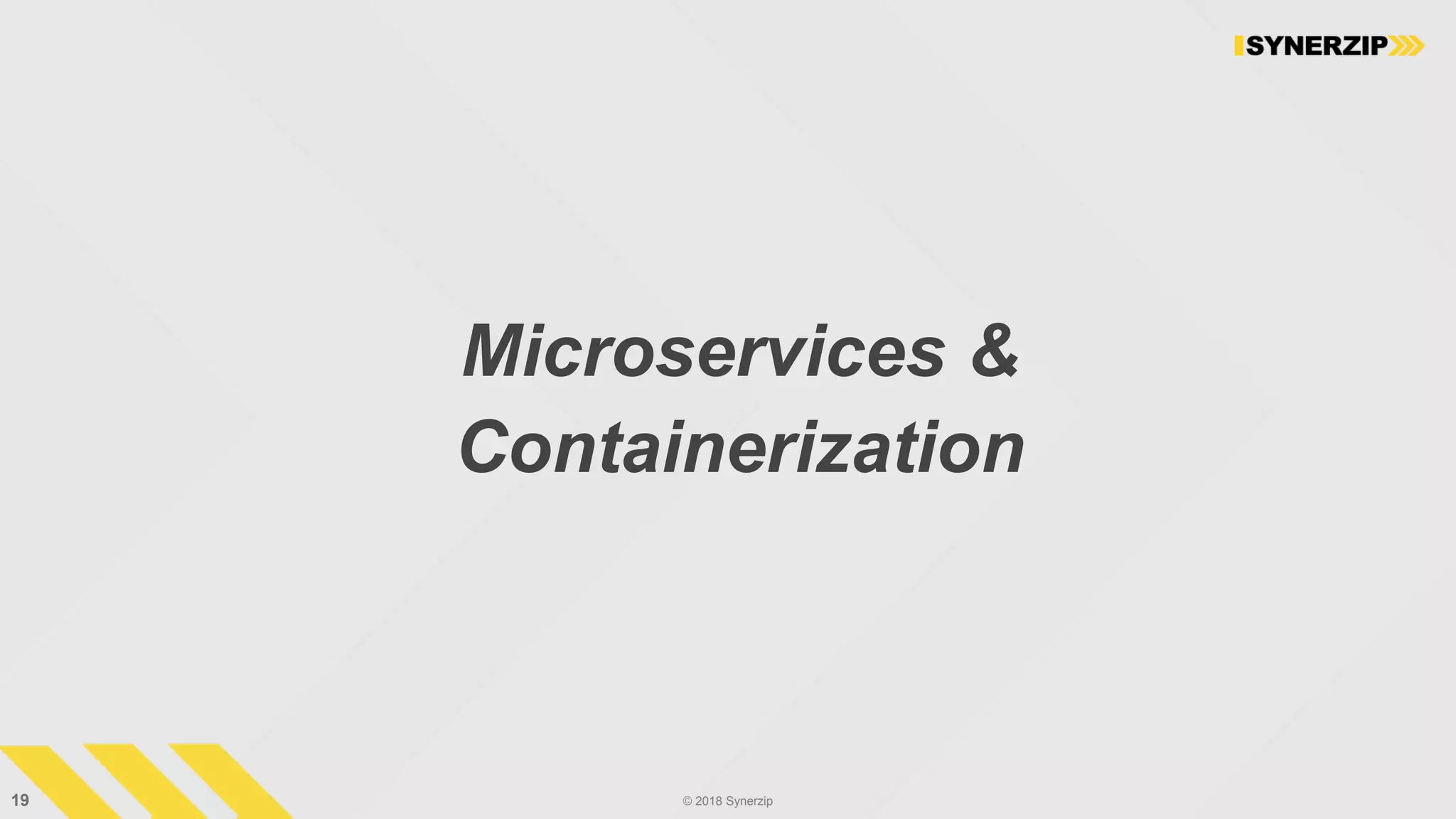 Microservices And Containerization by Steven Mason | PPTX | Operating ...