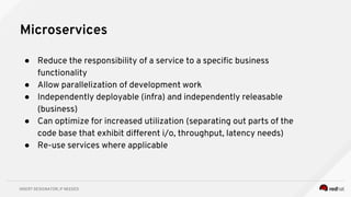 Microservices, containers and event driven architecture - key factors in agile integration | PPT