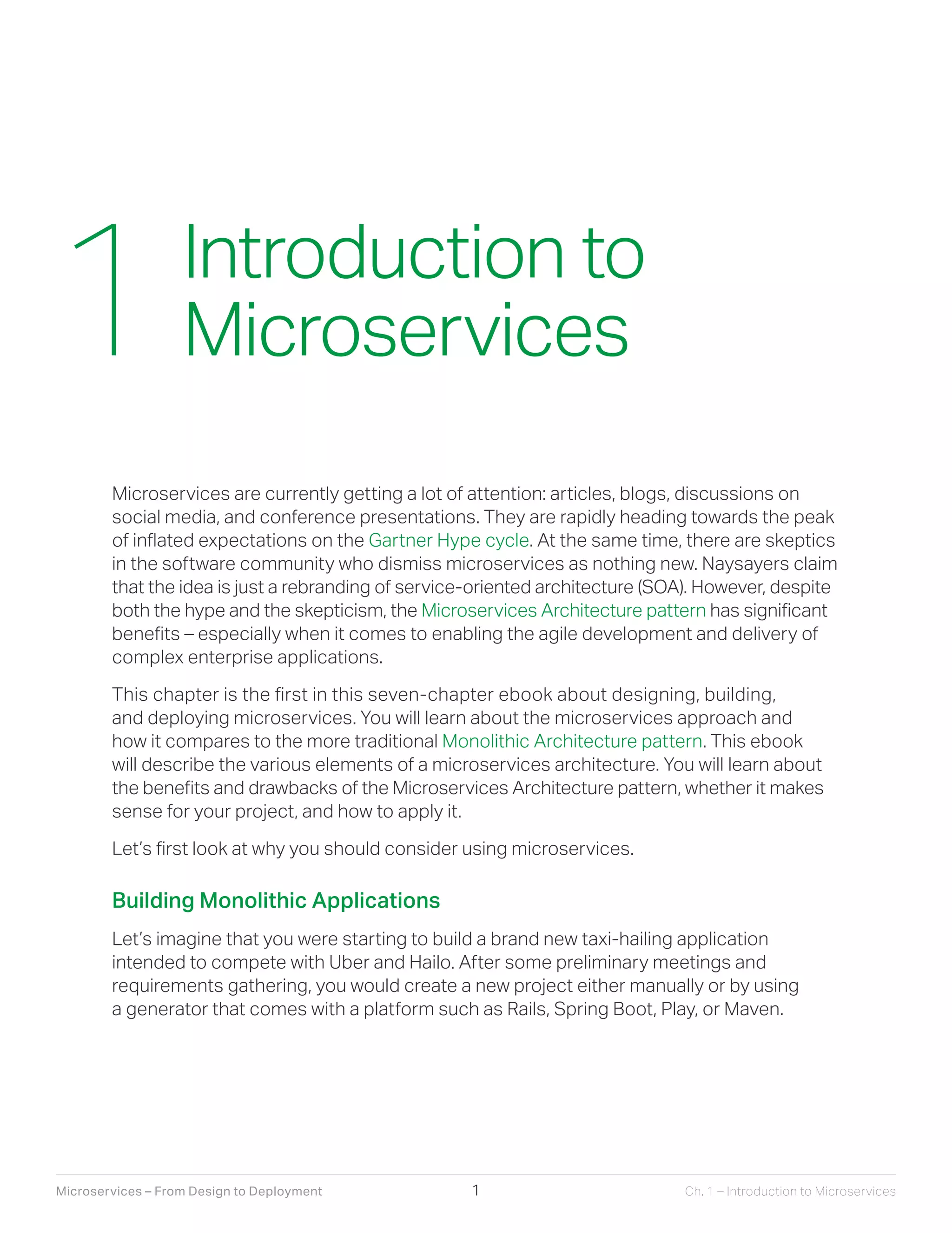 Microservices designing deploying | PDF