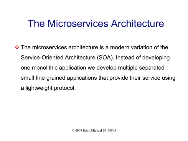 Microservices Design Patterns | PPT