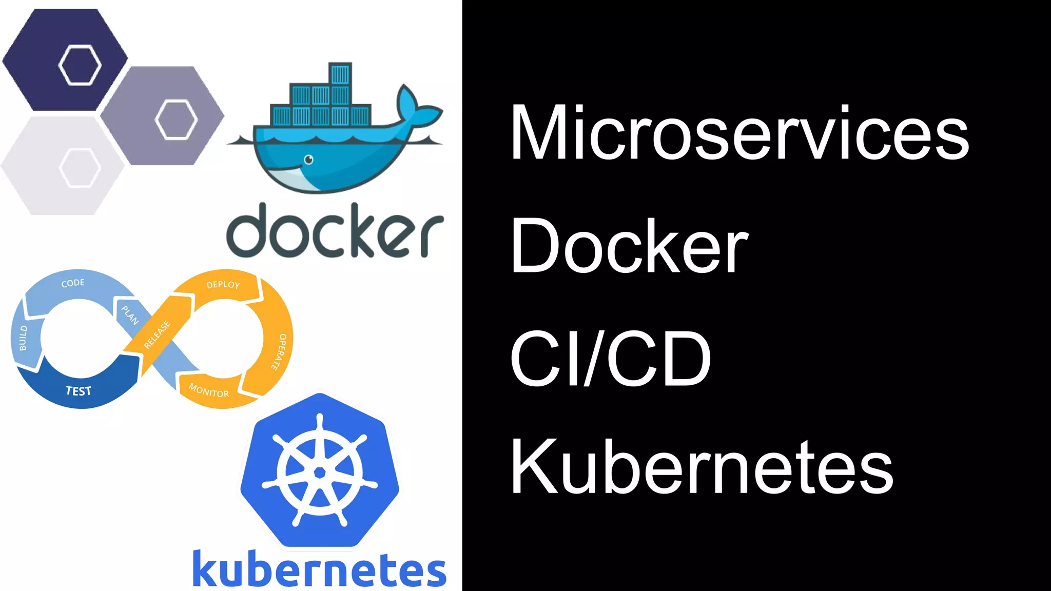 Microservices , Docker , CI/CD , Kubernetes Seminar - Sri Lanka | PPT