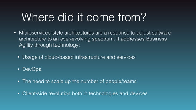 Microservices Gone Wrong! | PPT