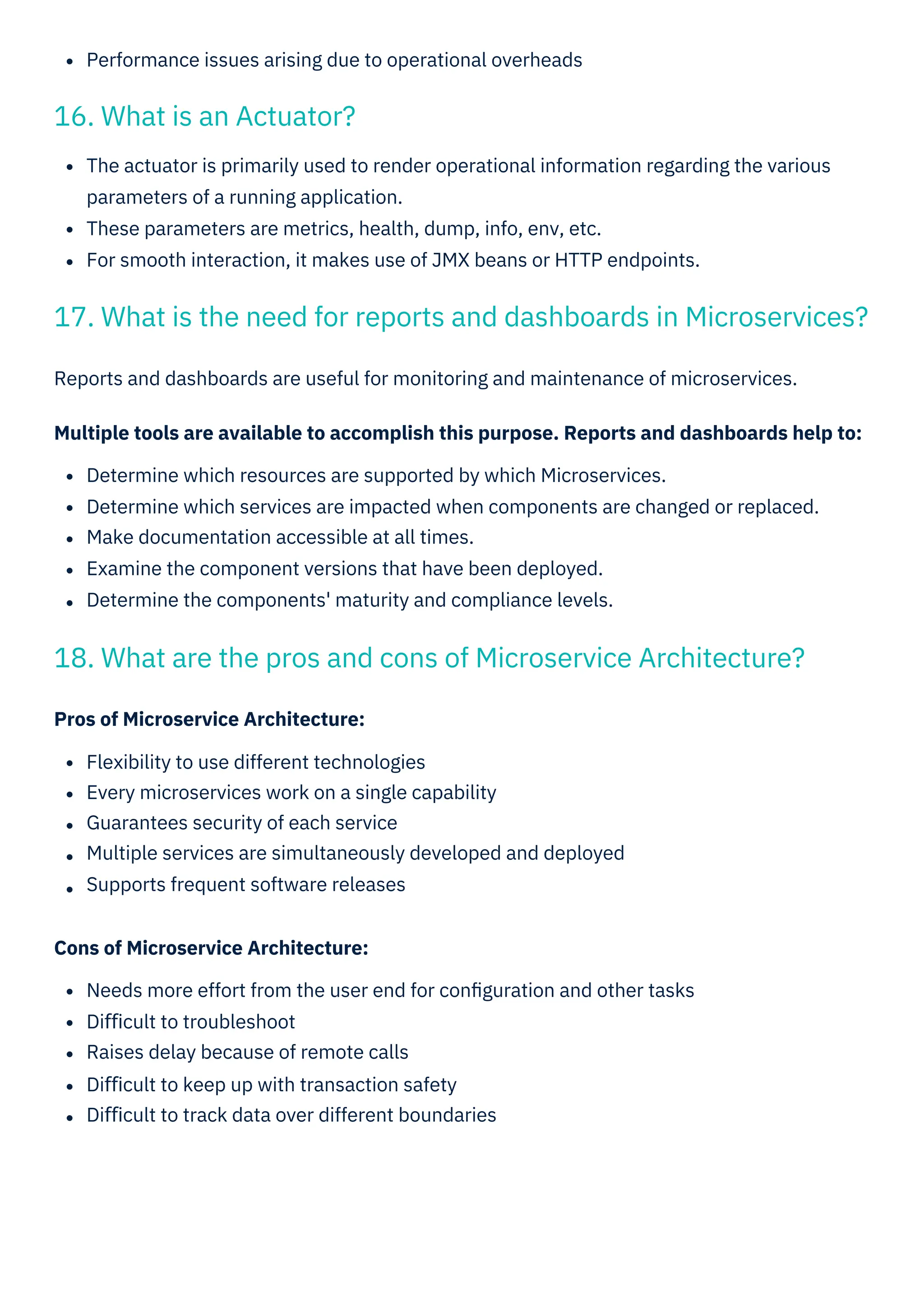 Microservices Interview Questions and Answers PDF By ScholarHat | PDF