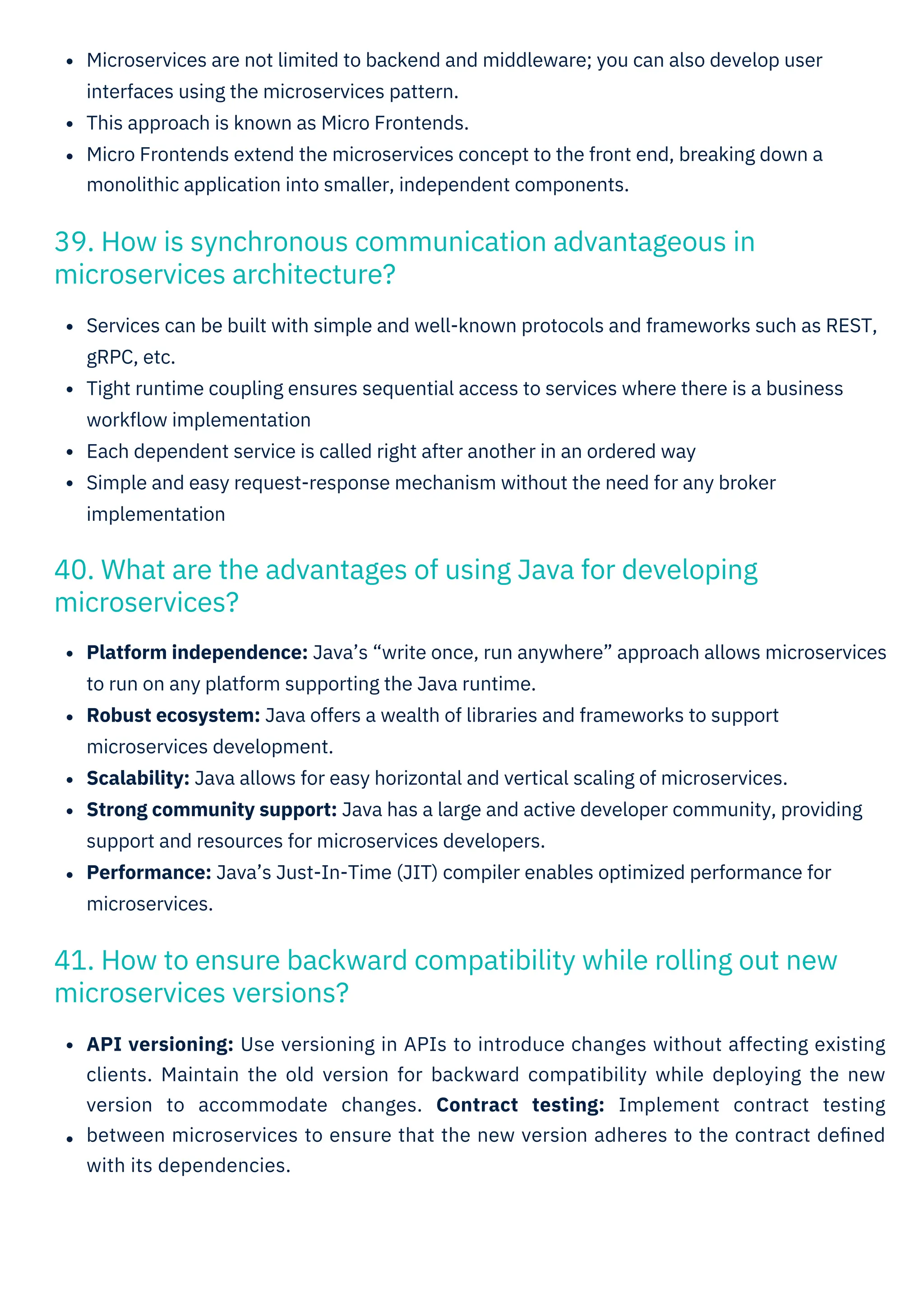 Microservices Interview Questions and Answers PDF By ScholarHat | PDF