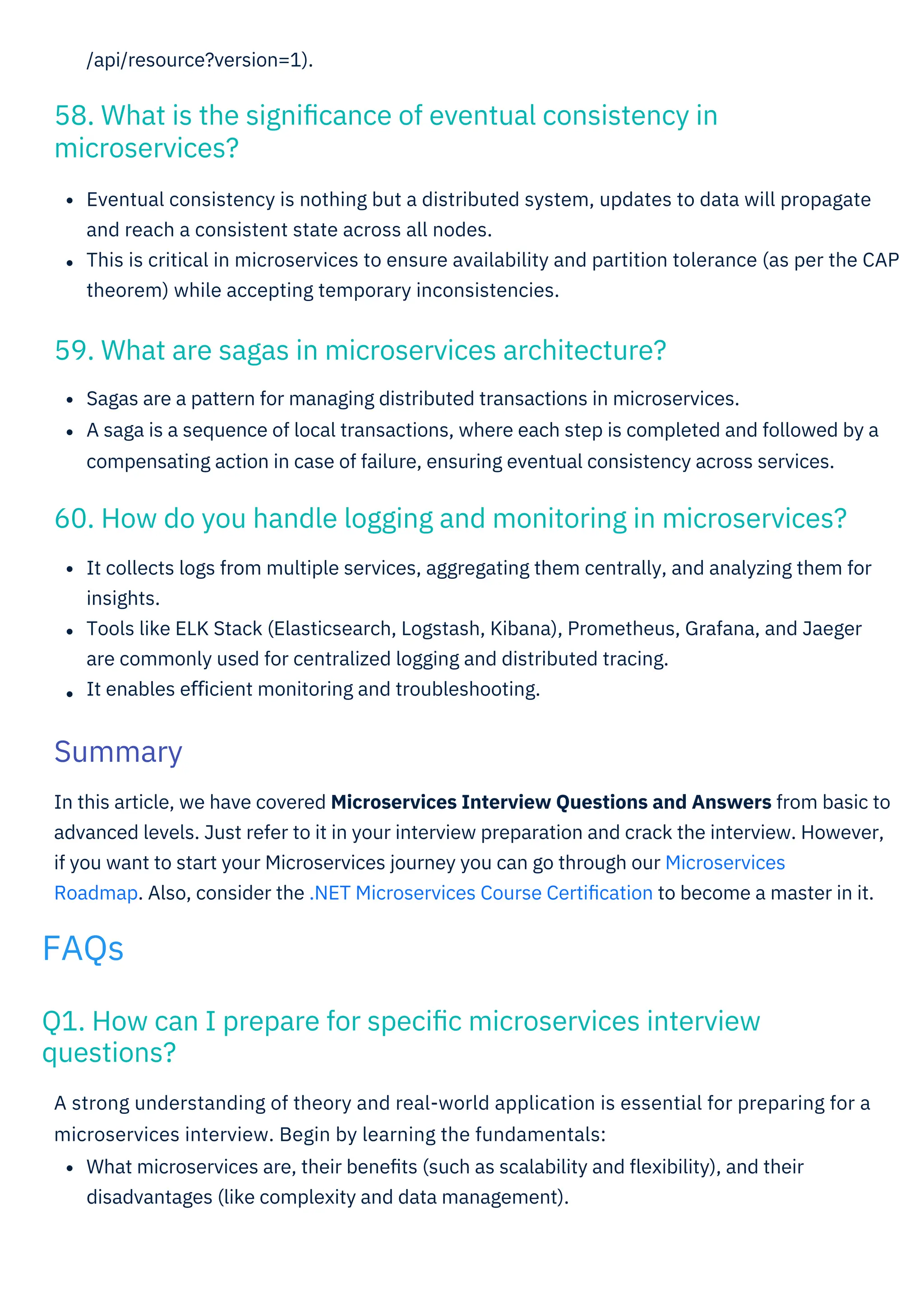 Microservices Interview Questions and Answers PDF By ScholarHat | PDF