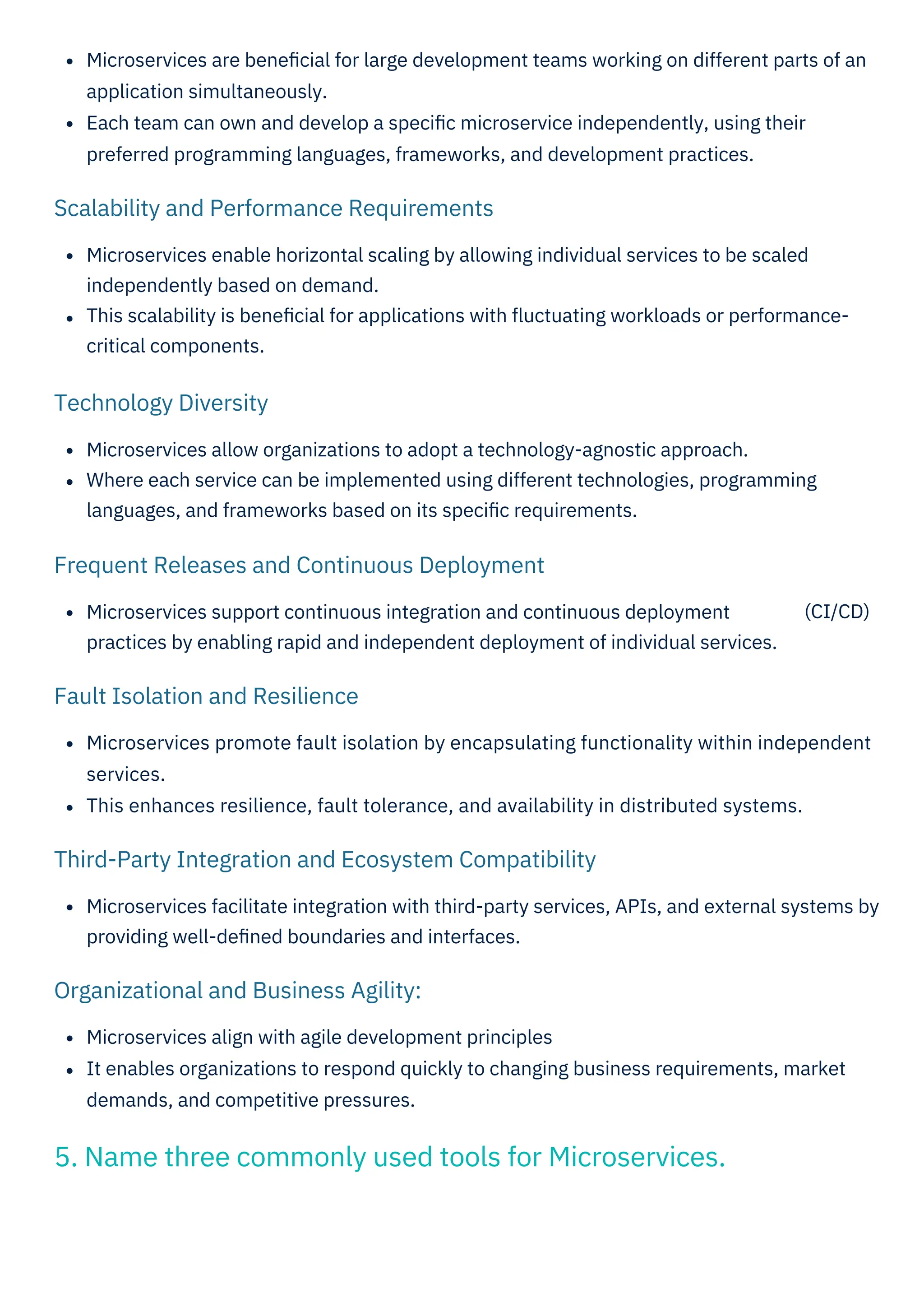 Microservices Interview Questions and Answers PDF By ScholarHat | PDF