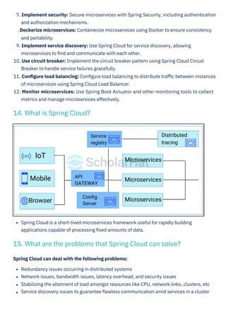 Microservices Interview Questions and Answers PDF By ScholarHat | PDF | Information Services ...