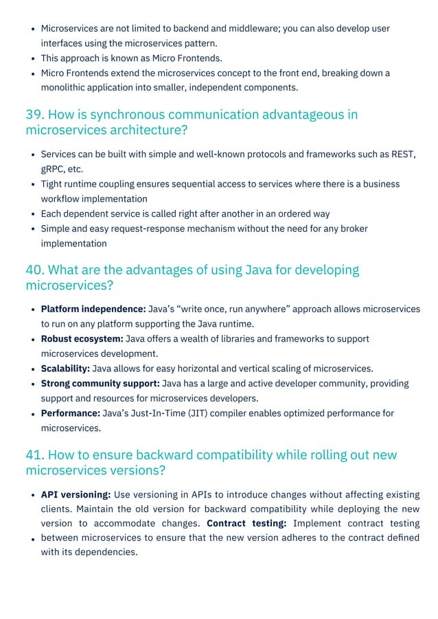Microservices Interview Questions and Answers PDF By ScholarHat | PDF | Information Services ...
