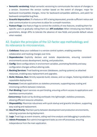 Microservices Interview Questions and Answers PDF By ScholarHat | PDF
