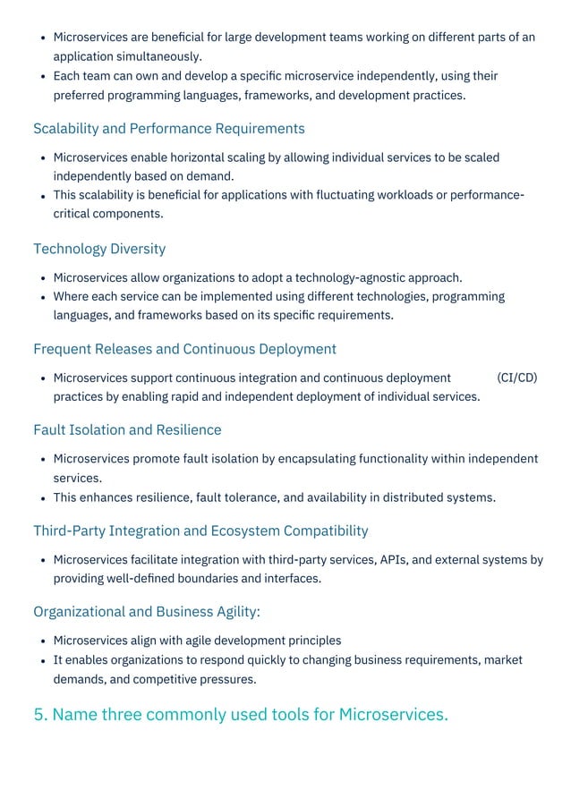 Microservices Interview Questions and Answers PDF By ScholarHat | PDF ...