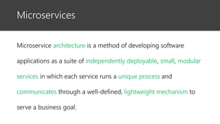 Microservices Architecture | PPTX