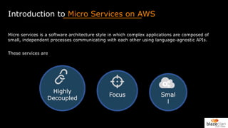 Micro services on AWS | PPT