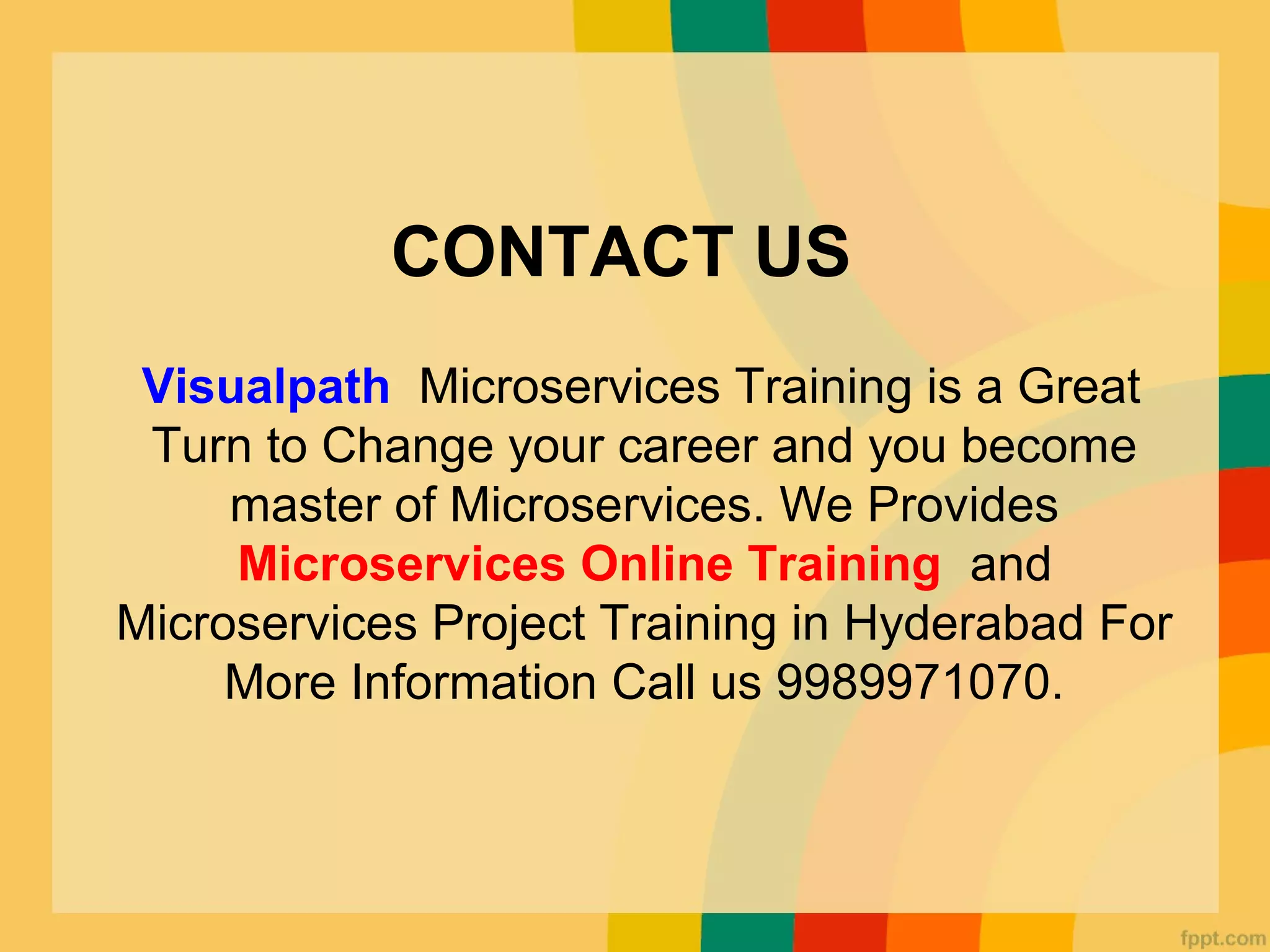 What is Microservices | PPT | Programming Languages | Computing