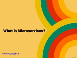 What is Microservices | PPT | Programming Languages | Computing