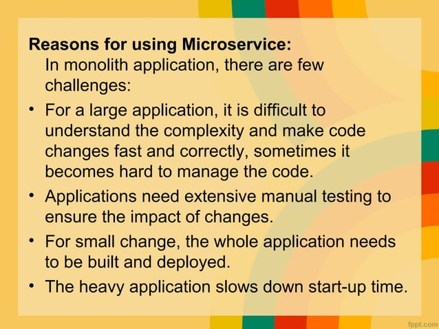 What is Microservices | PPT | Programming Languages | Computing
