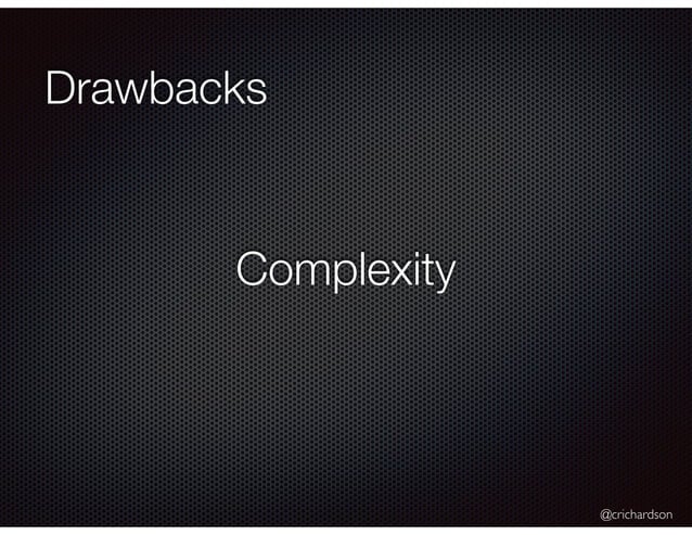 A pattern language for microservices (#gluecon #gluecon2016) | PDF | Databases | Computer ...