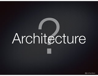 A pattern language for microservices (#gluecon #gluecon2016) | PPT